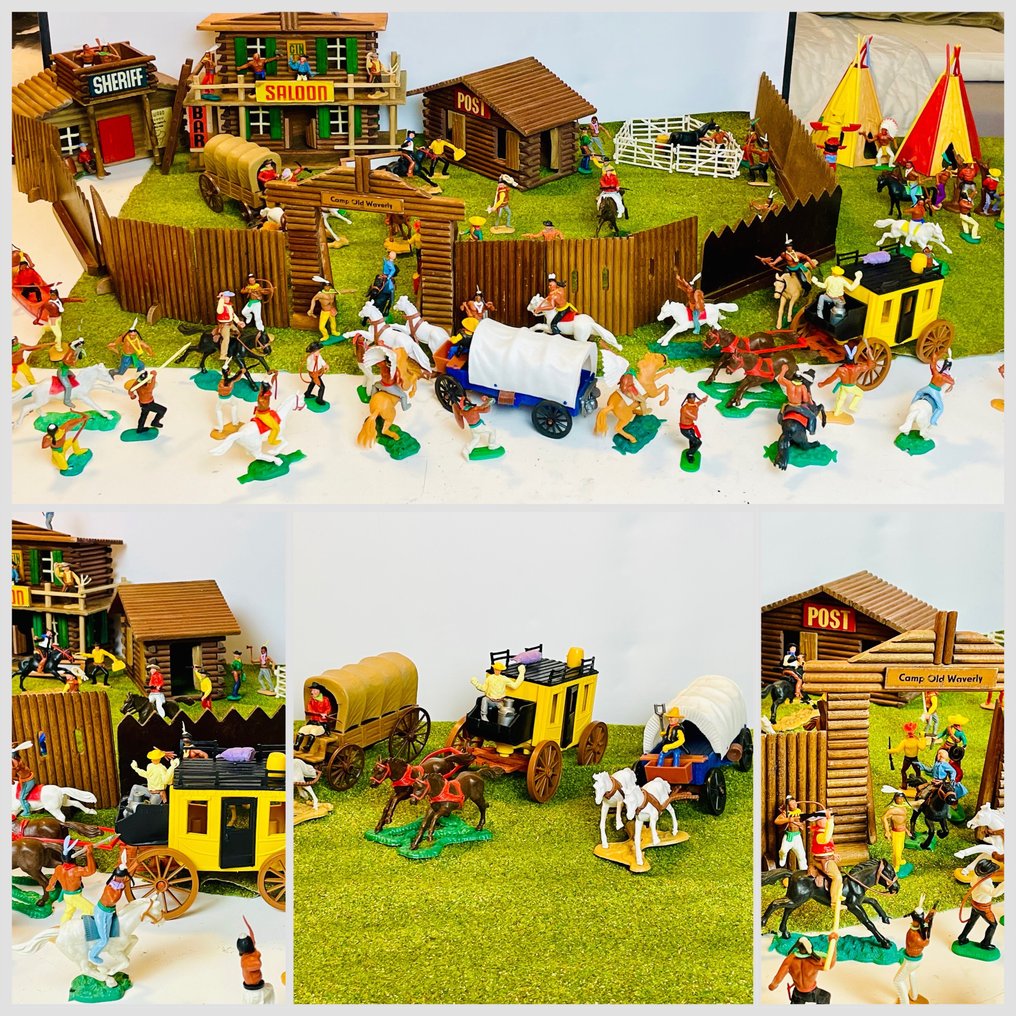 Timpo Toys + Oehme & Sohne - Figura de juguete Swoppets; Western theme ...