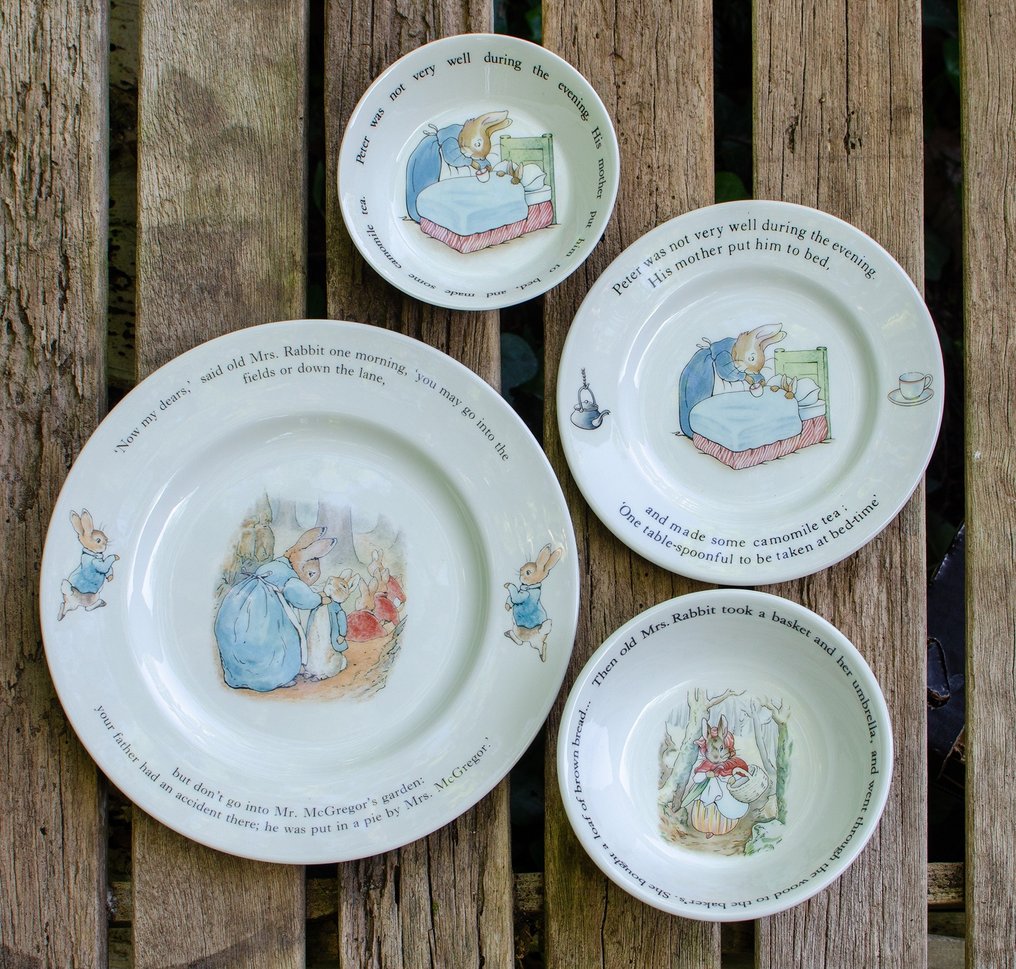 Wedgwood Wedgewood Peter Rabbit Frederick Warne & Co. Beatrix Potter ...