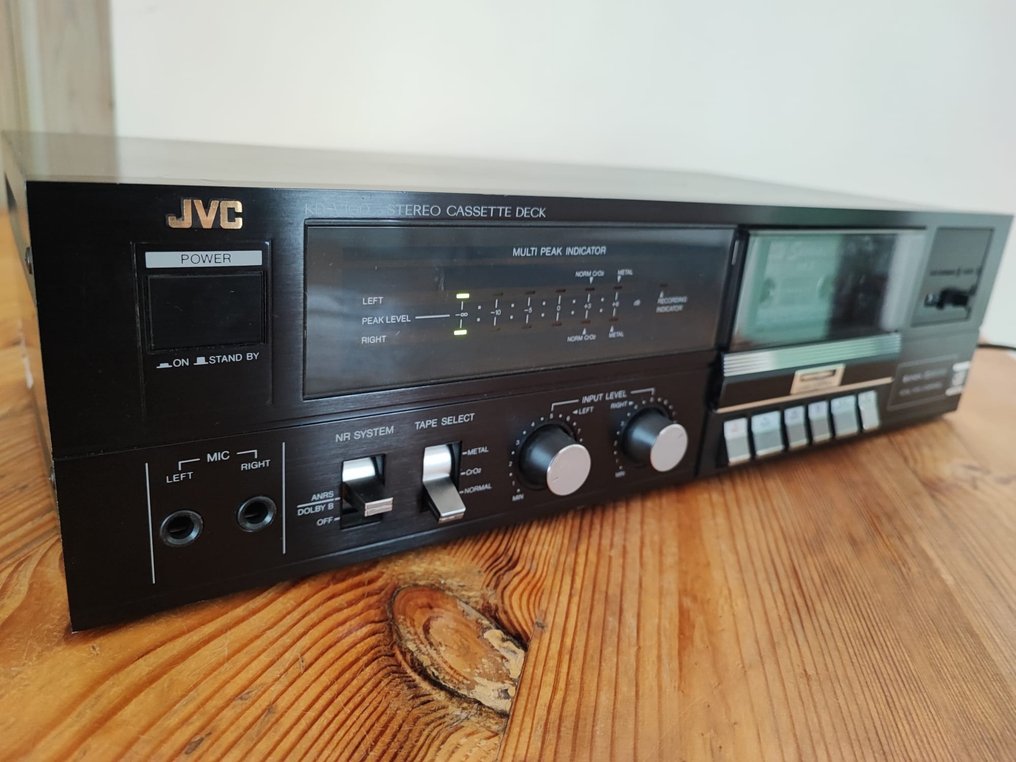 JVC - KD-V100 stereo cassette deck Registratore – lettore di cassette - Catawiki