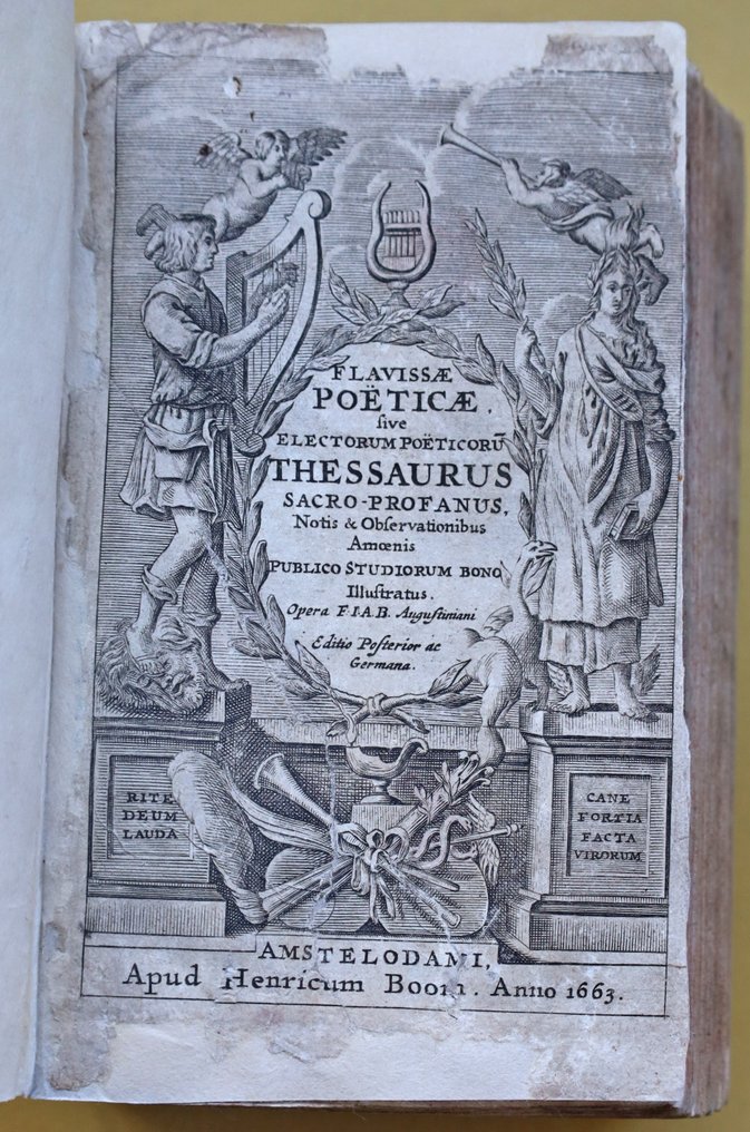 Johannes Augustinus Bacherius - Flavissae Poeticae, sive Electorum ...