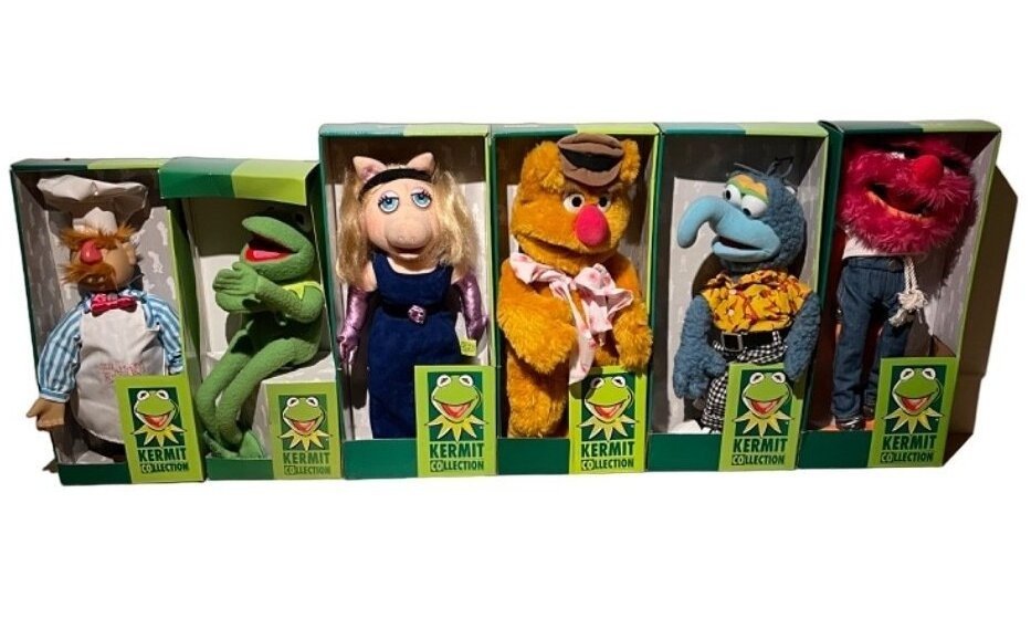 The Muppets - Lot of 6 - Original Licensed Jim Henson Production Dolls ...