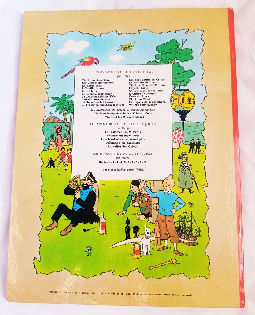 Tintin T22 - Vol 714 pour Sydney (B37, 1er tirage) - C - 1 Album ...