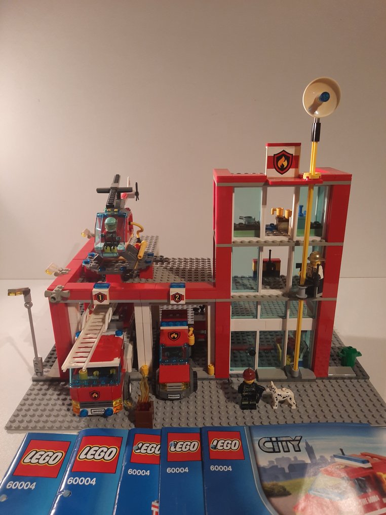 Lego - City - 60004 - Brandweerkazerne - Catawiki
