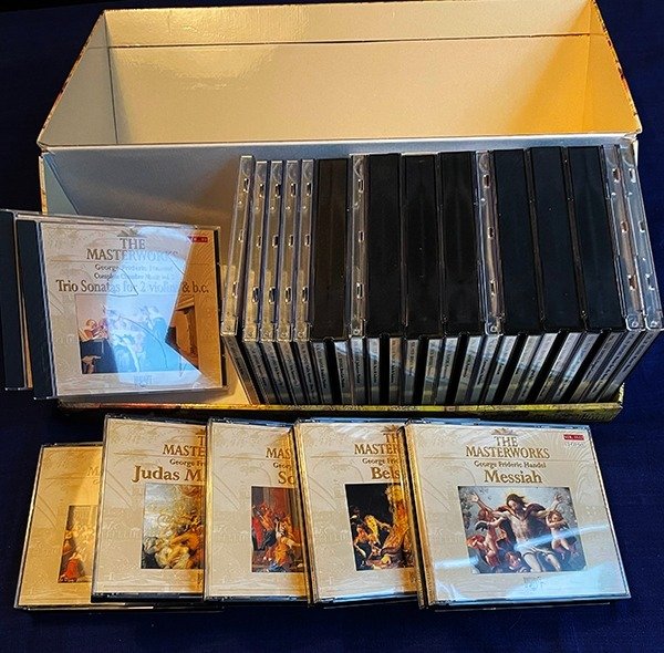 George Frideric Handel - The Masterworks 40 cd box - Différents titres - Coffret - 2000 - Catawiki