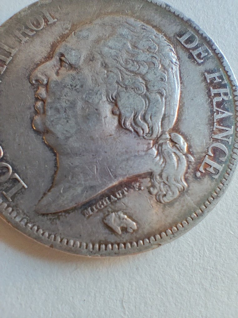 France. Louis XVIII (1814-1824). 5 Francs 1817-A, Paris - Catawiki