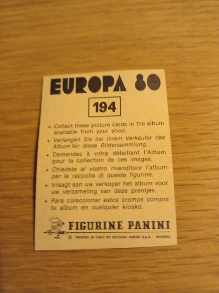 Panini - Europa 80 - Emblem Deutschland DDR #194 - Sticker - Catawiki Panini - Europa 80 - Emblem Deutschland DDR #194 - Sticker - Catawiki