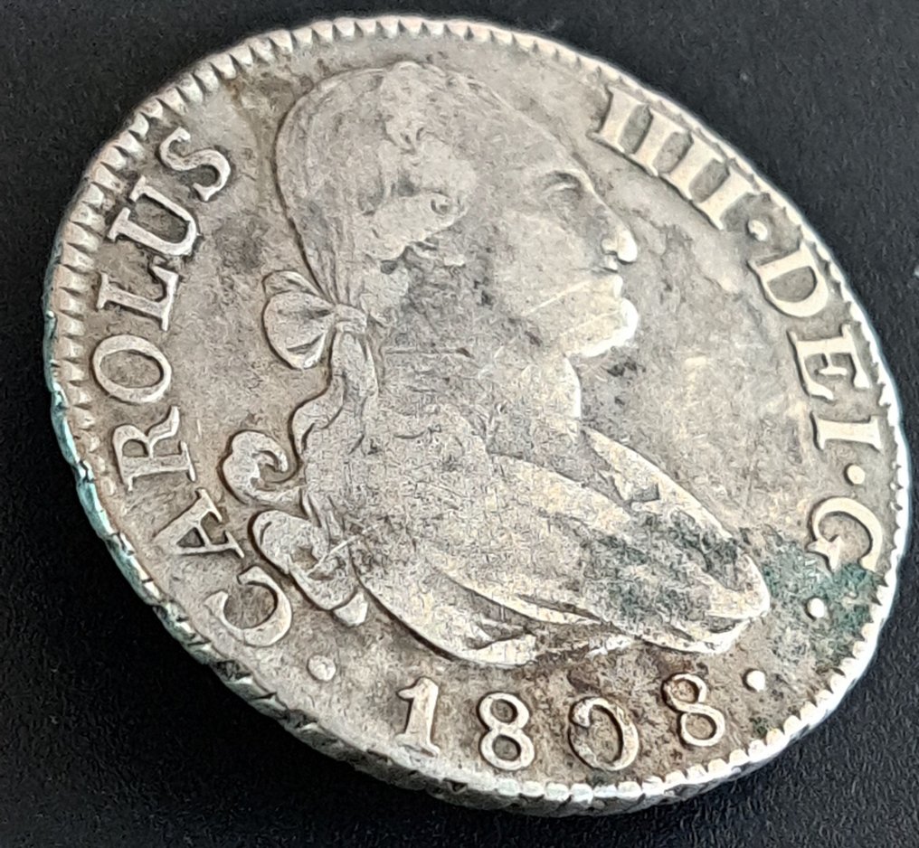 España. Carlos IV (1788-1808). 2 Reales 1808 Madrid AI - Catawiki