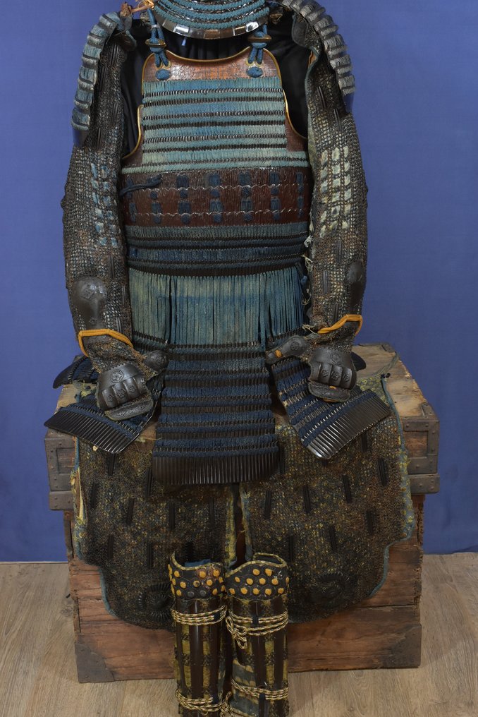 Mengu/Menpo - Complete Japan Yoroi Full Samurai armor - 1600-1650 ...
