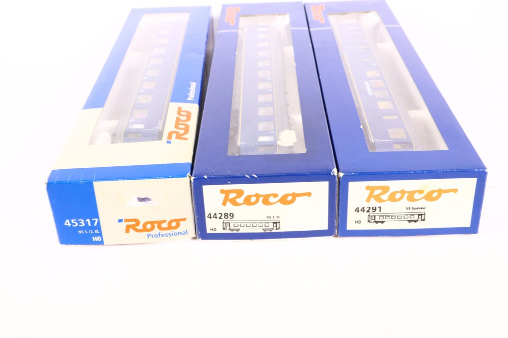 Roco H0 - 45317/44289/44291 - Modeltrein personenwagen (3) - Drie Plan ...