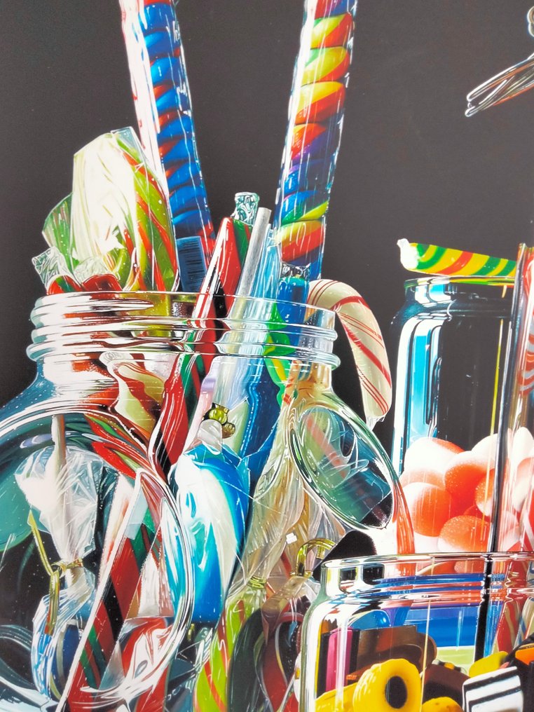 Benardi - Golosinas (Pintura Hiperrealista) - Big Size XL - Catawiki