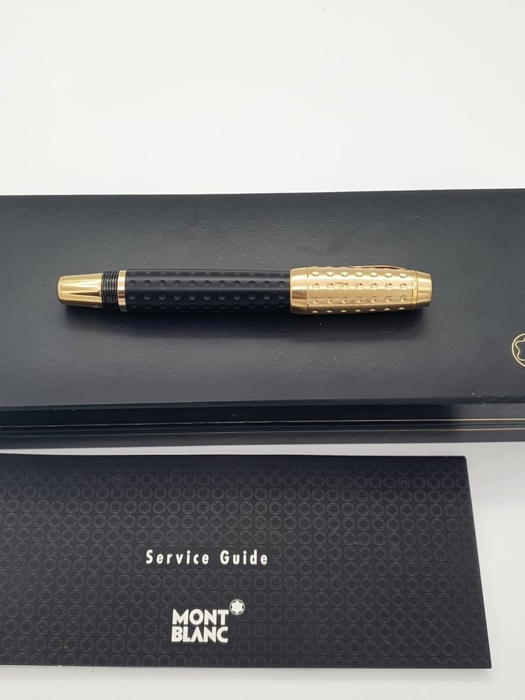 Montblanc - pluma Montblanc boheme doue black gold - Caneta de tinta permanente - Catawiki