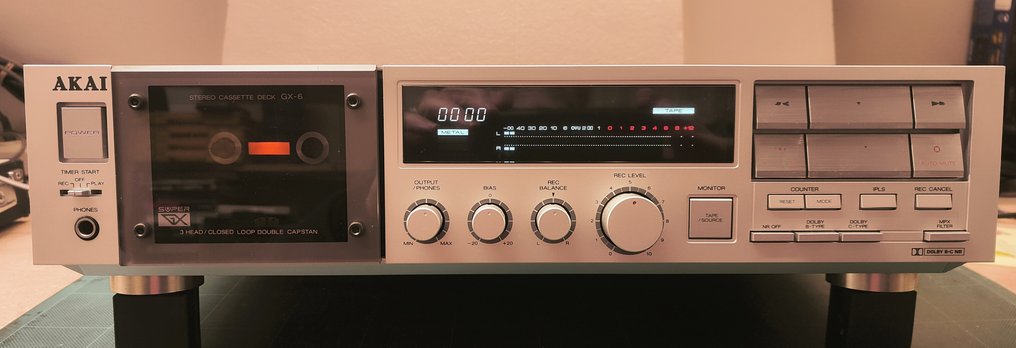 Akai - GX 6 Audio-cassette deck - Catawiki