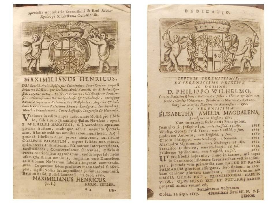 Wilhelm Nakaten - Coeleste Palmetum variis Officiis, Litaniis, Precibus ...