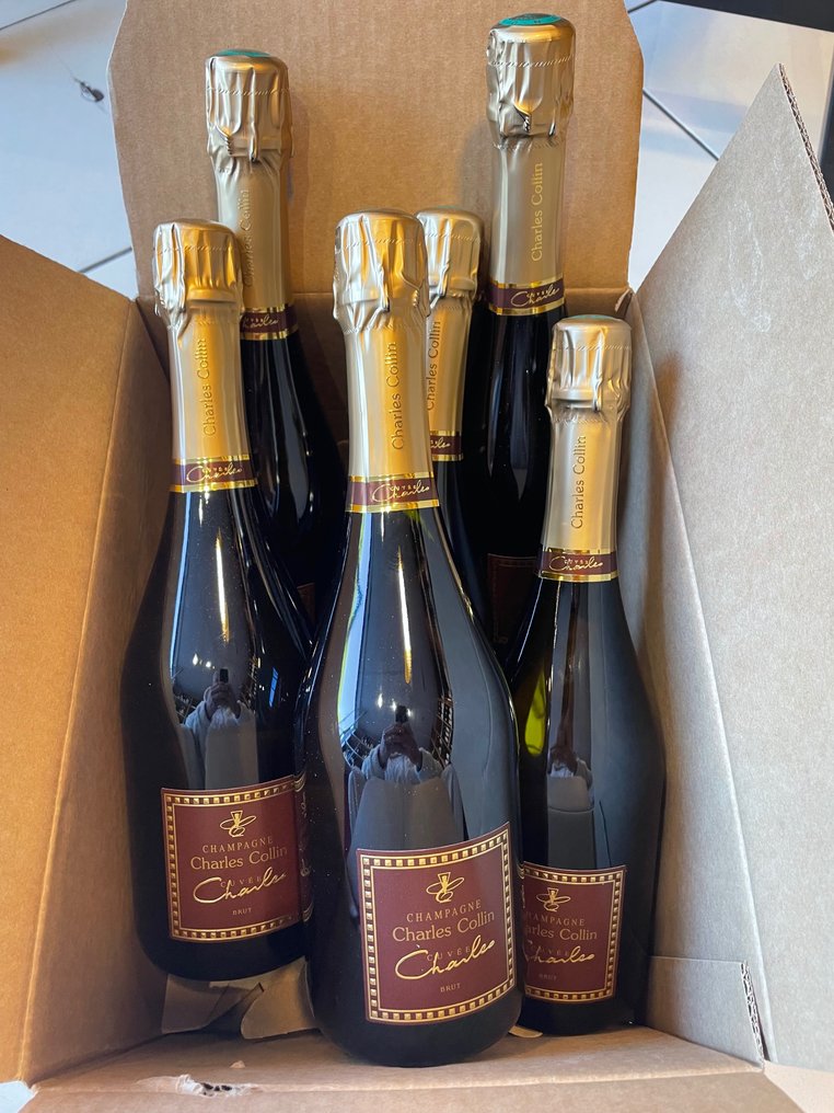 Charles Collin - Champagne Brut - 6 Bottles (0.75L) - Catawiki