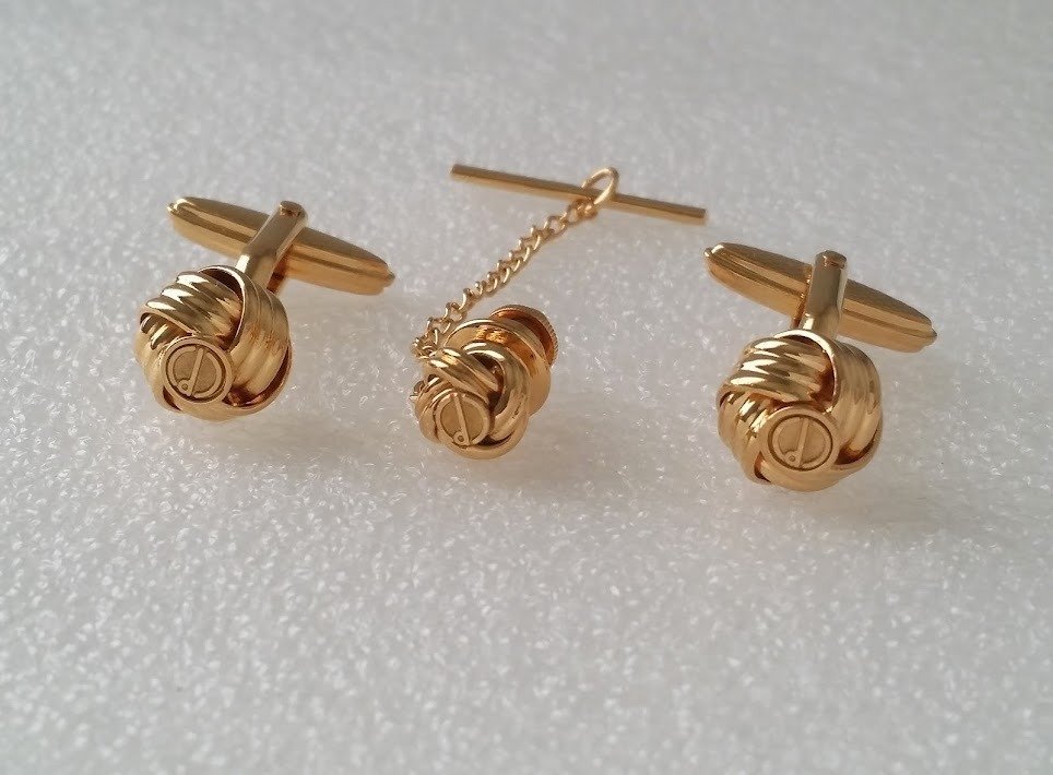 Alfred Dunhill Gold-plated - Cufflinks - Catawiki