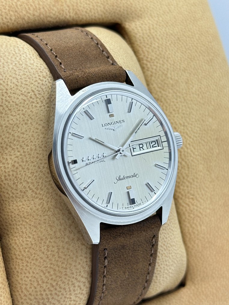 Longines - Admiral Automatic Day Date Cal.508 ''NO RESERVE PRICE ...