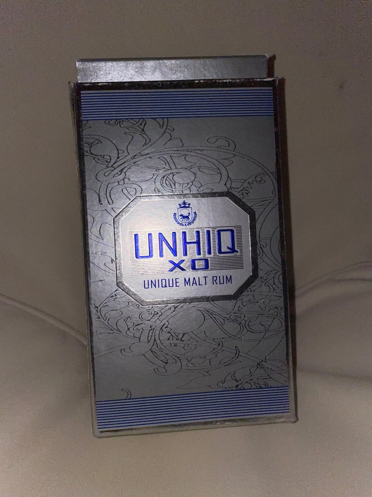 Ron Quorhum Rum - Unhiq XO Unique Malt Rum 42% 0,5l - b. 2012 - 500ml ...