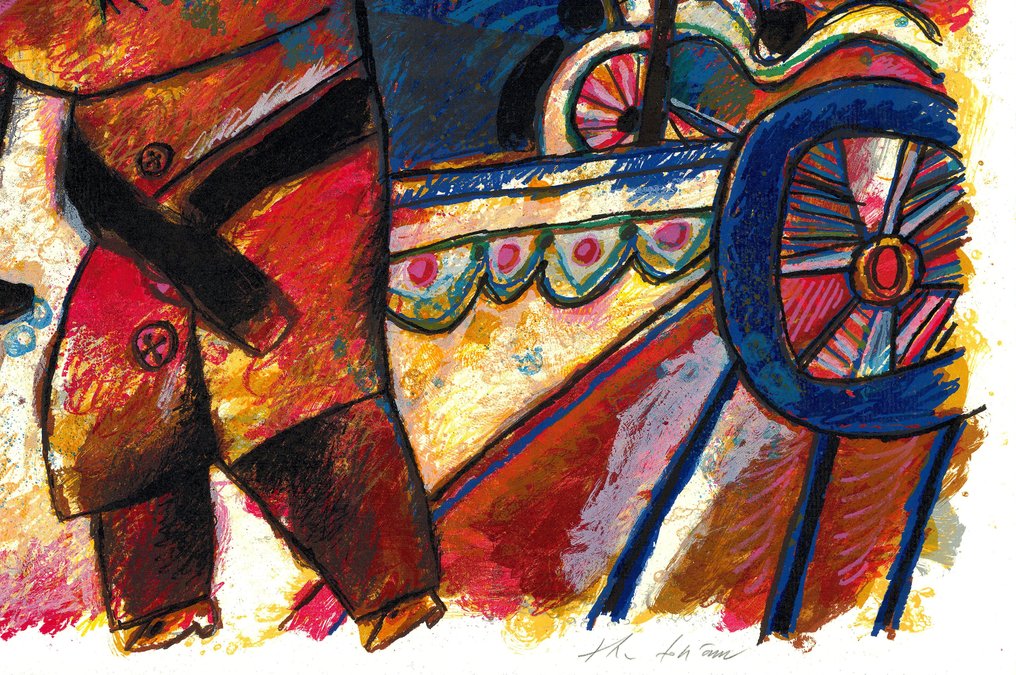 Théo Tobiasse (1927-2012) - Portrait de famille en Galilée - Catawiki