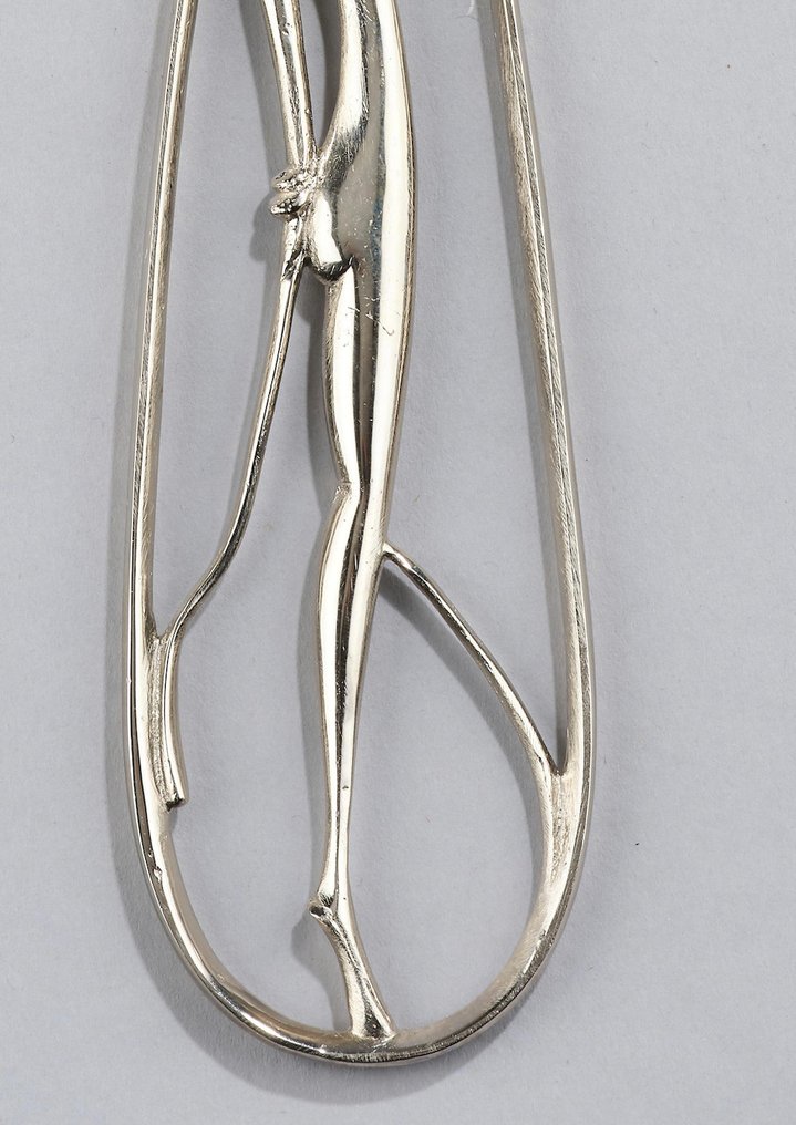 Werkstätte Hagenauer Wien Karl Hagenauer - Hand mirror - 2715 - Brass ...