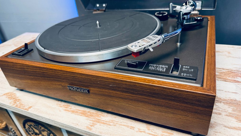 Pioneer - PL-12D 2-Speed Belt-Drive Turntable Tocadiscos - Catawiki