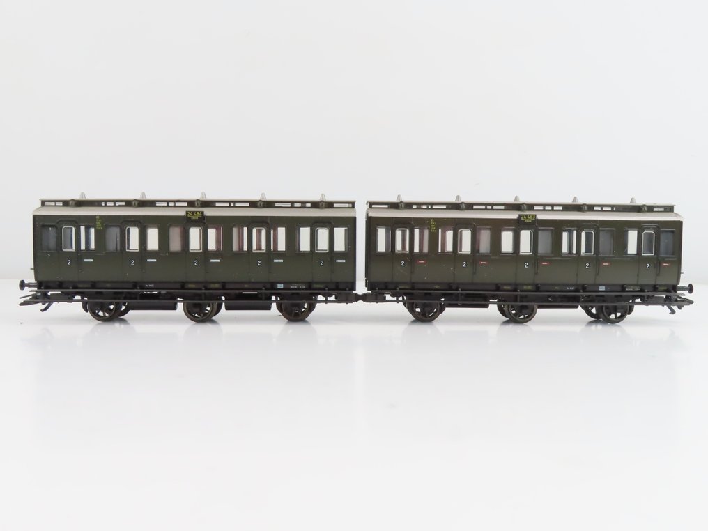 Märklin H0 - 4307/4309/4308 - Model train passenger carriage (3) - 3x 2 ...