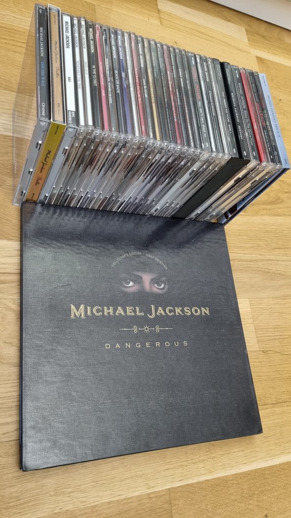 Michael Jackson - Huge Collection of CDs (albums & singles) - Multiple ...