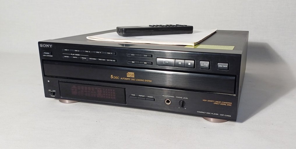 Sony - 5 automatic disc loading system cdp - c 315 m CD player - Catawiki