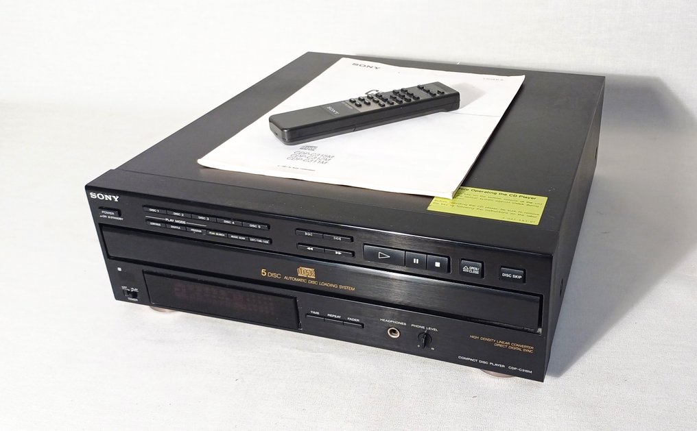 Sony - 5 automatic disc loading system cdp - c 315 m CD player - Catawiki
