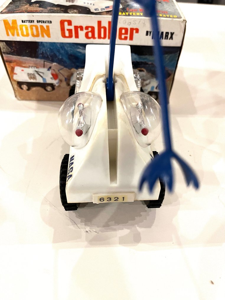 Marx - Toy robot NASA space Moon Grabber Rover Battery - 1960-1970 ...
