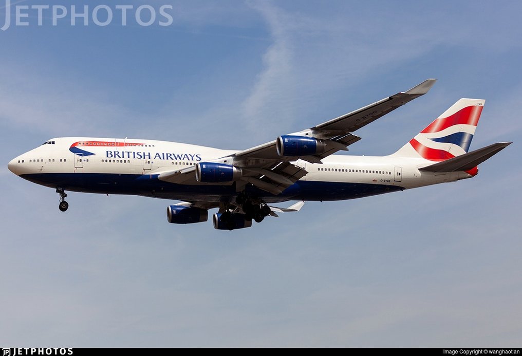 Boeing 747 British Airways - Polished Pylon Fairing - Piezas y ...