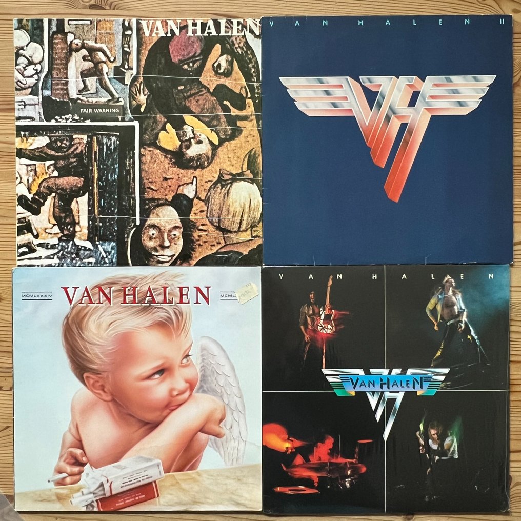 Van Halen - 4 great albums from Van Halen - Différents titres - LP ...