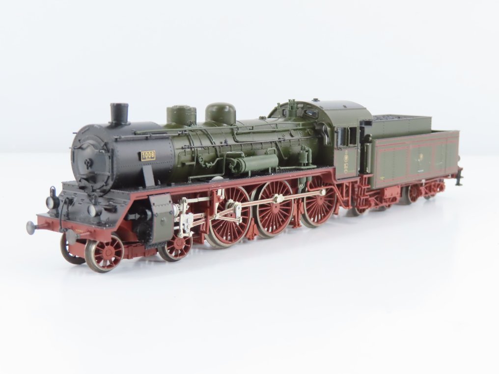 Trix H0 - 22503 - Steam locomotive with tender (1) - Class S10, "Kaiser ...