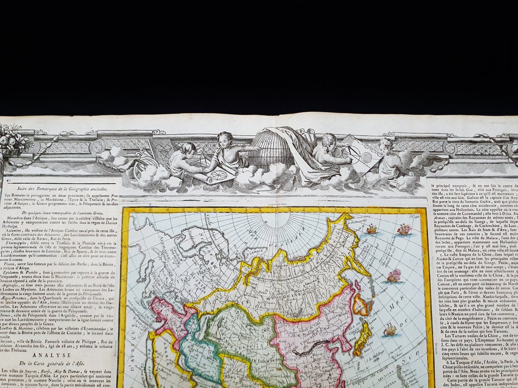 Asia, Map - China / Japan / Korea / Philippines / Java / Thailand ...