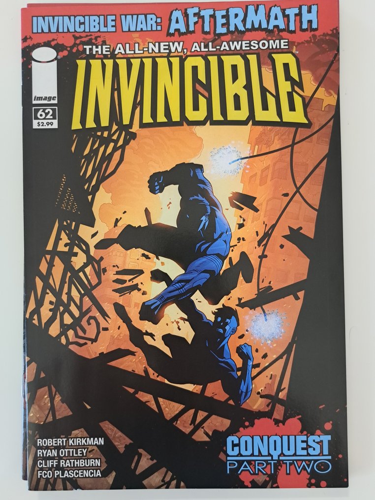 Invincible #18,25,26,33, complete run 61/65 - high grade - key issue ...
