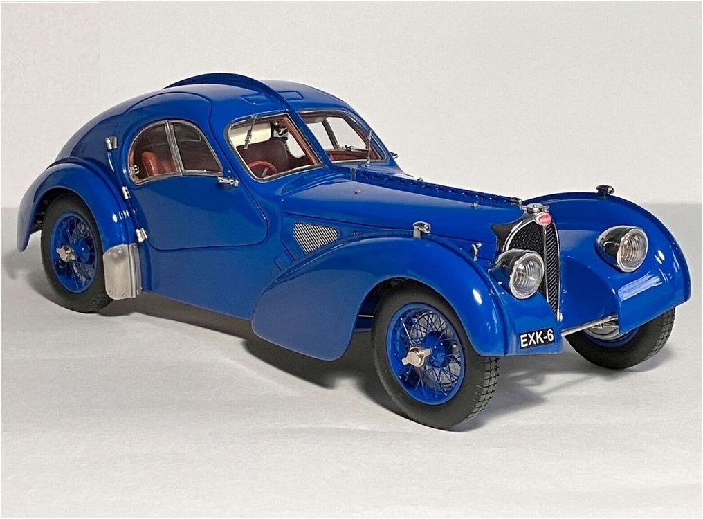 CMC 1:18 - 1 - Voiture miniature - CMC Bugatti Typ 57 SC Atlantic Coupé ...