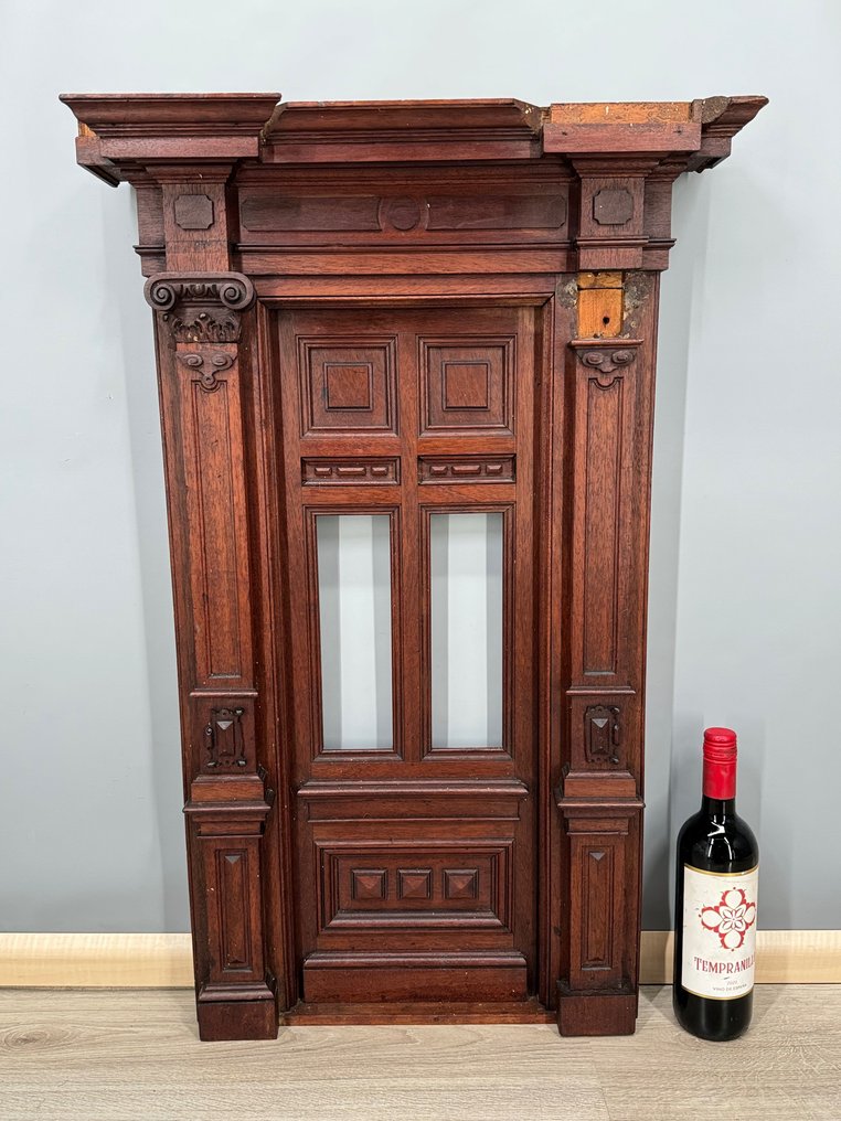 Porta - Timmermans werkstuk van een deur en deurpost - Biedermeier - 1850-1900 - Catawiki