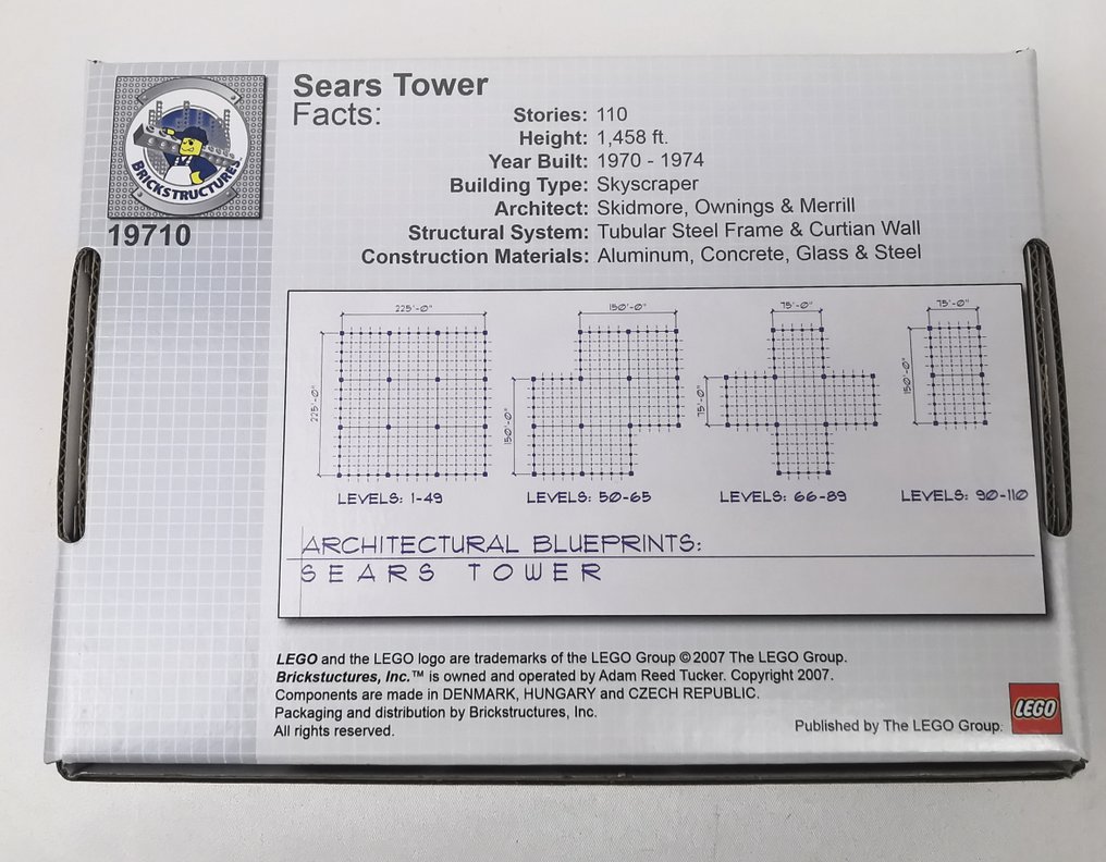 Lego - Architecture - 19710-1 Edition très limitée de Brickstructures ...