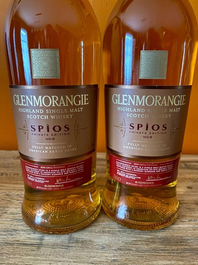 Glenmorangie - Spios Private Edition No. 9 - Original bottling - 70 cl - 2 bottles - Catawiki