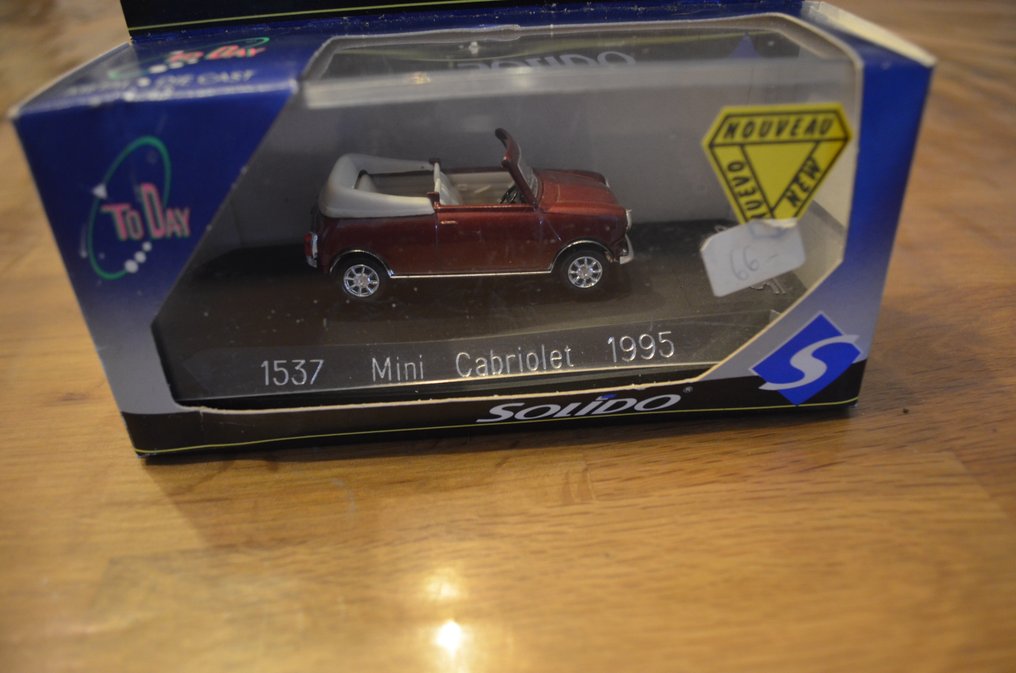 Solido, Cararama 1:43 - 4 - Model car - Mini Cooper Cabriolet, Citroen ...