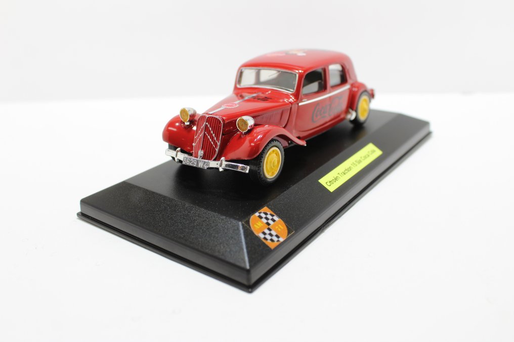 AM.71 1:43 - 1 - Modellauto - Citroën Traction 15/6 Coca Cola. - Handwerkliches Modell/Modello ...