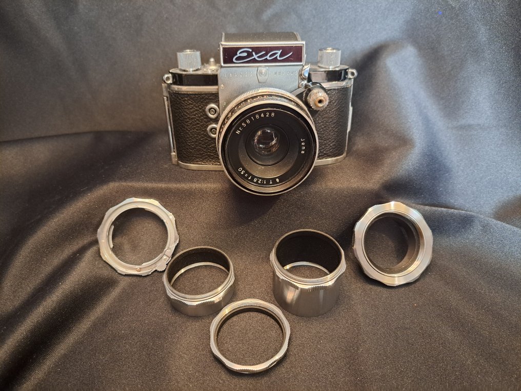 Ihagee Exa 0 Version 6 1961 + CZ Jena T 2.8/50mm | Appareil photo reflex mono-objectif (SLR ...
