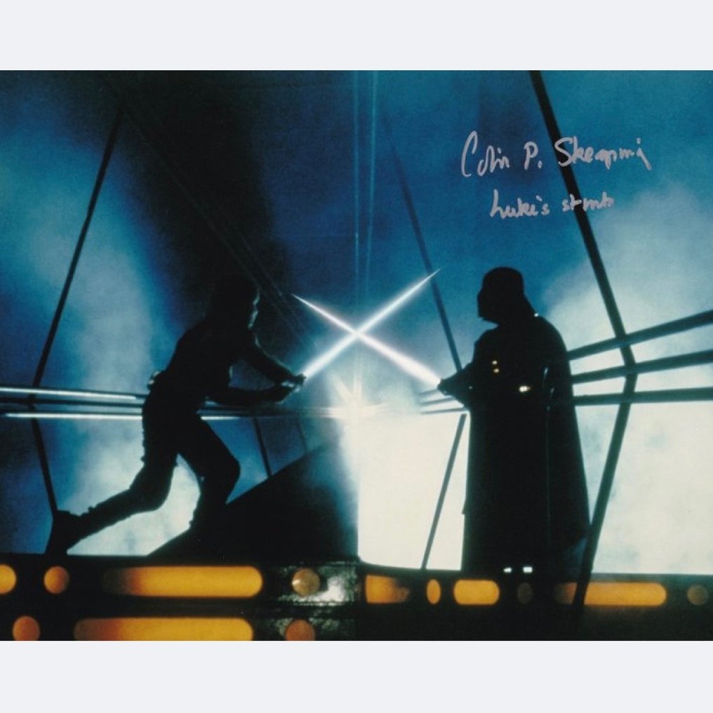 Star Wars Episode VI: Return of the Jedi - Signed by Colin P. Skeaping ...