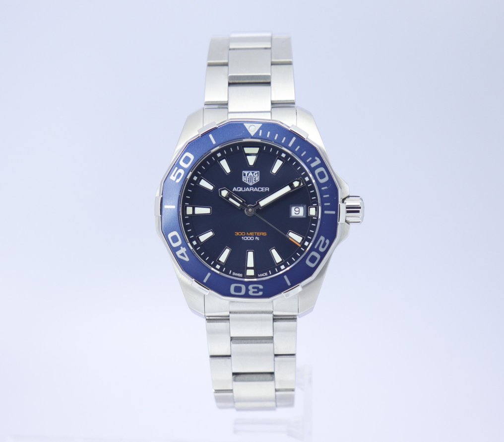 TAG Heuer - AquaRacer Date - NO RESERVE PRICE - WAY111C - Men - 2011 ...