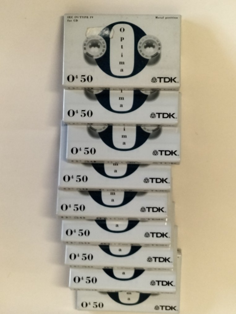 TDK - TDK O4 50 Optima Blank audio cassette - Catawiki