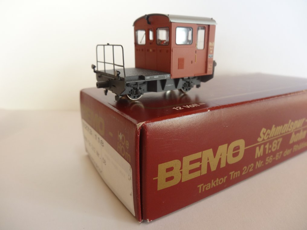 Bemo H0m - 1273 118 - Diesel locomotive (1) - Switching locomotive Tm 2 ...