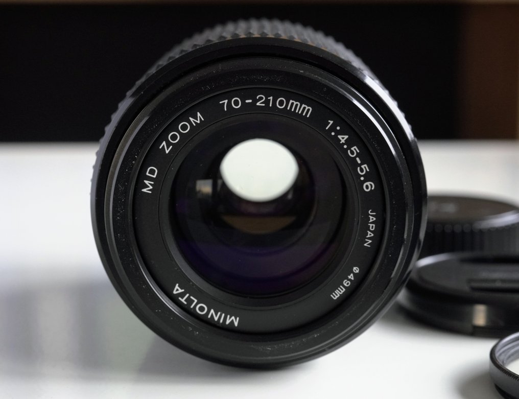 Minolta MD Zoom 70-210 f4.5-5.6 + Kenko 2X MX Teleplus MC7 ...