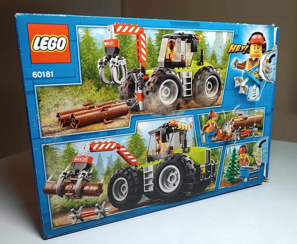 Lego - City - 60181 - Lego Classic CITY "Traktor leśny" z 2018 rok ...