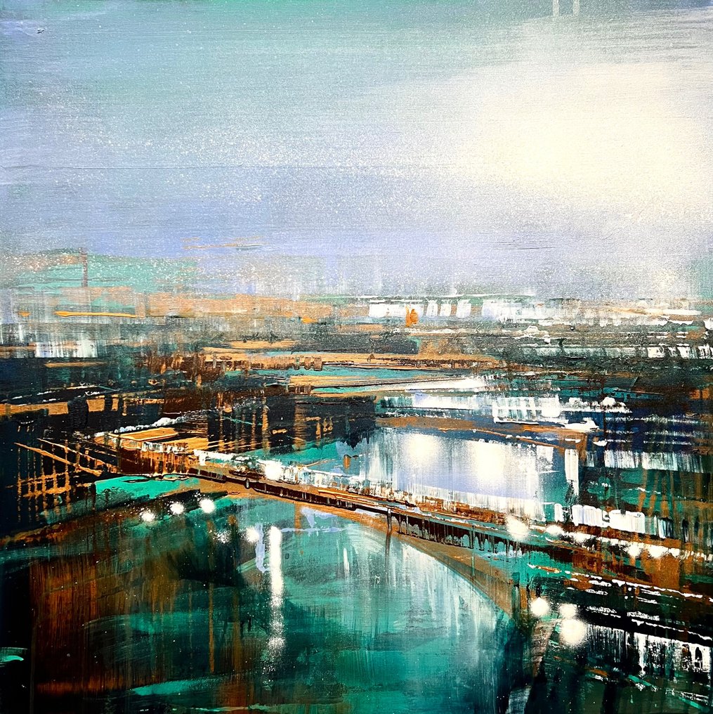 Prettau - Cyan river REM (SQ) - Catawiki