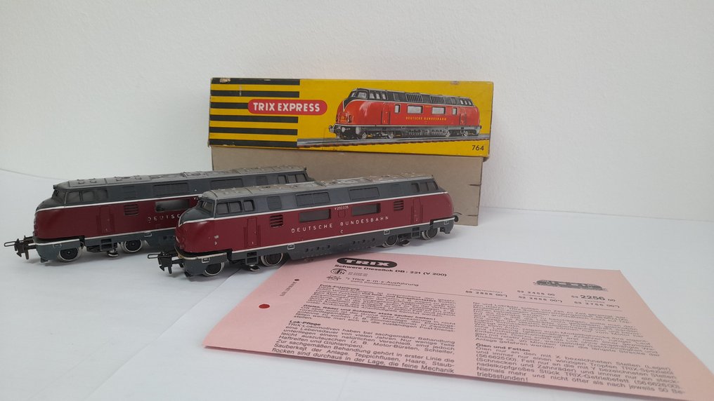 Trix Express H0 - 764 - Locomotive diesel (2) - V200 - DB - Catawiki