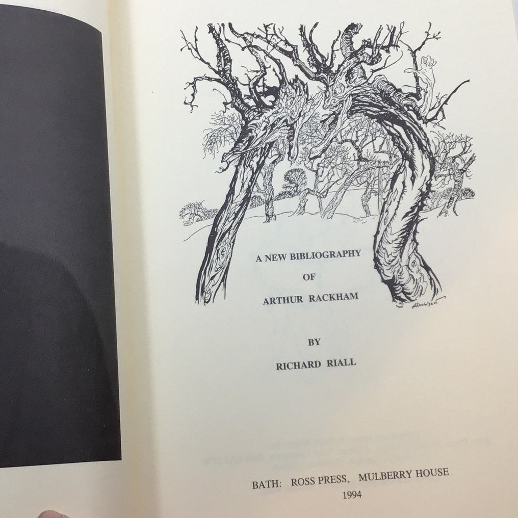 Richard Riall / Arthur Rackham (ill) - A New Bibliography of Arthur ...